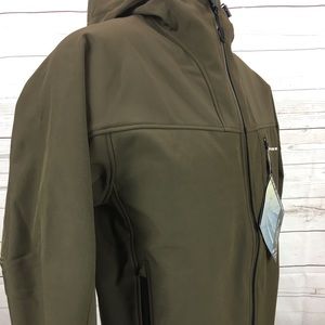 Gage | Jackets & Coats | Nwt Gage Softshell Hooded Jacket Windproof ...